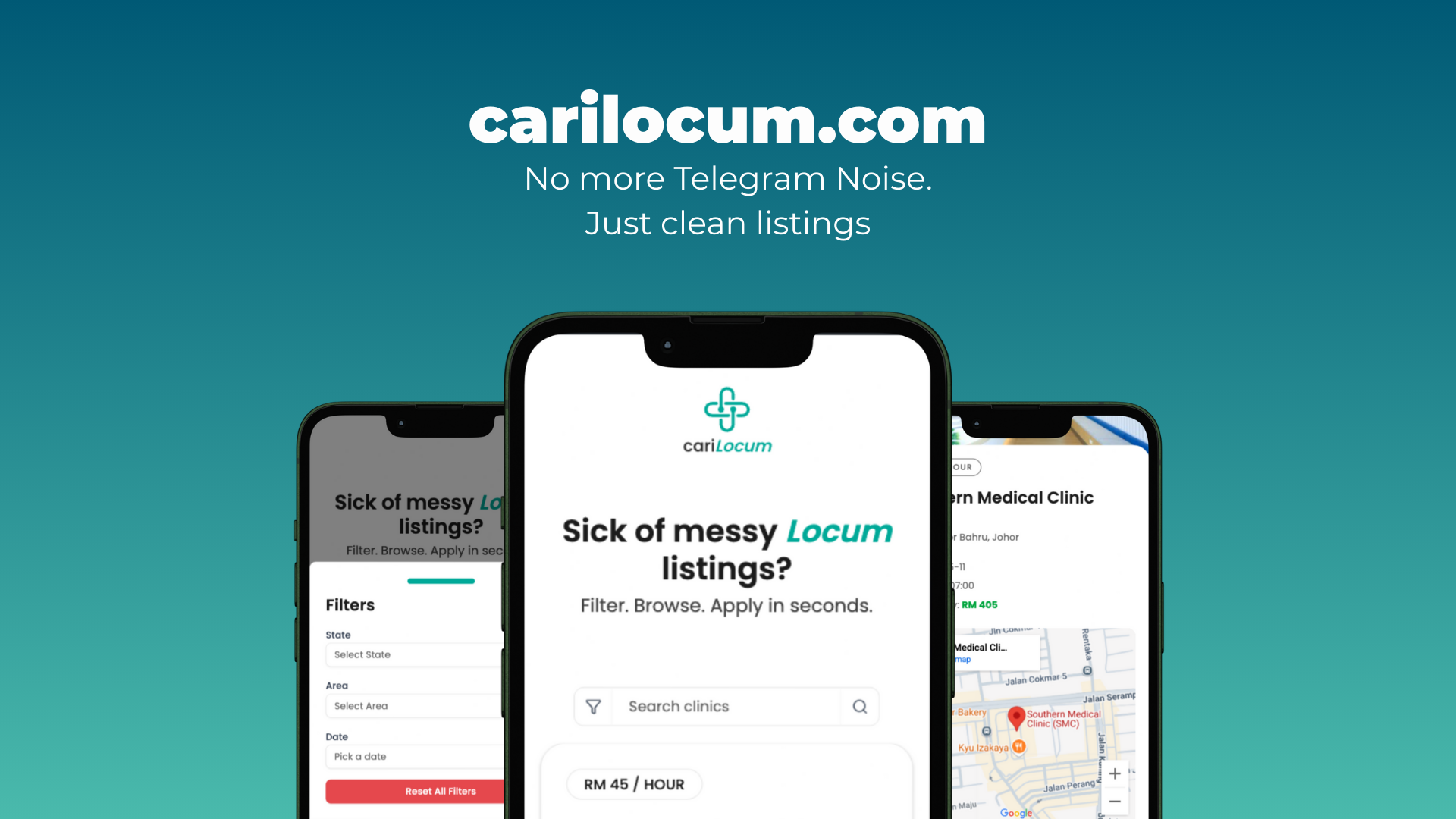 CariLocum — Find Nearby Locum Jobs Instantly